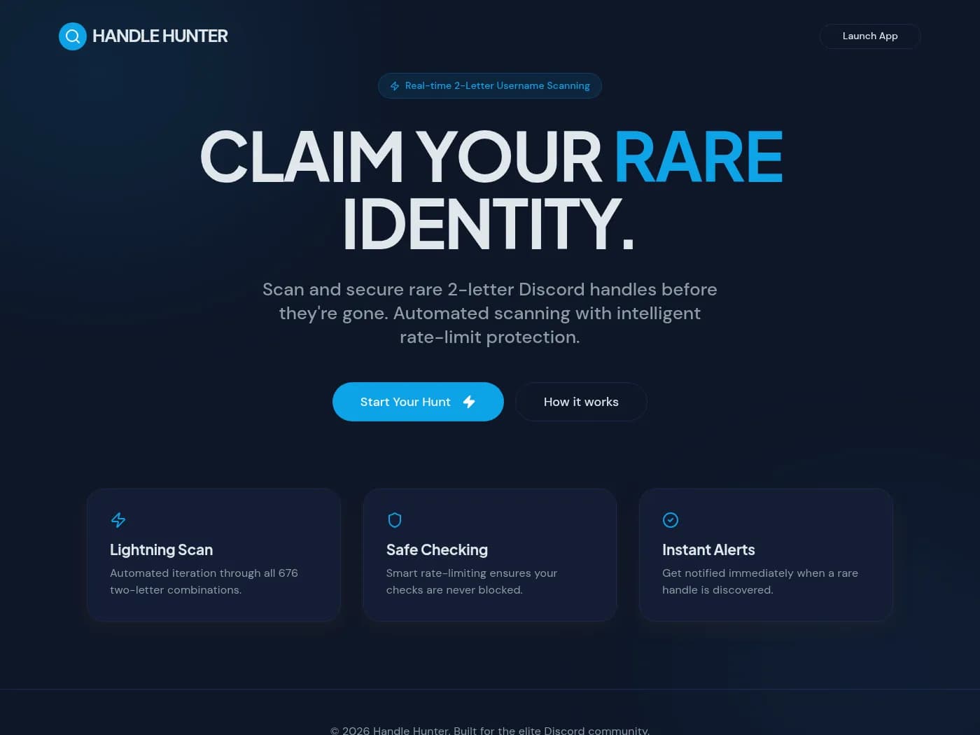 Discord Handle Hunter