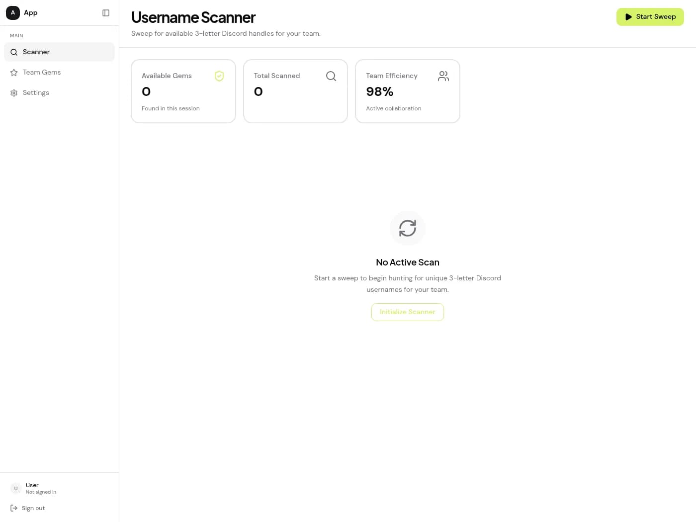 Discord Name Finder