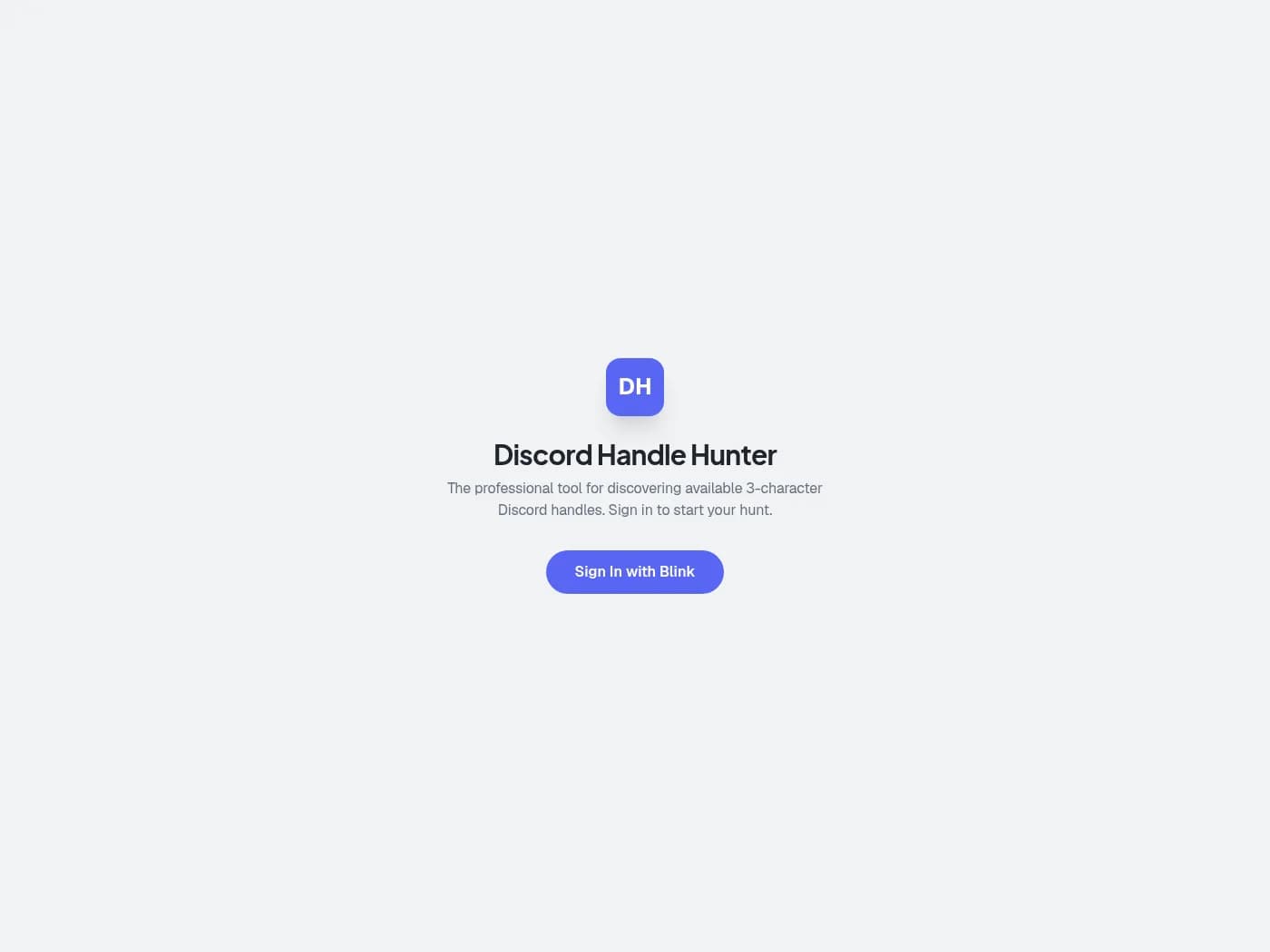 Discord Handle Hunter