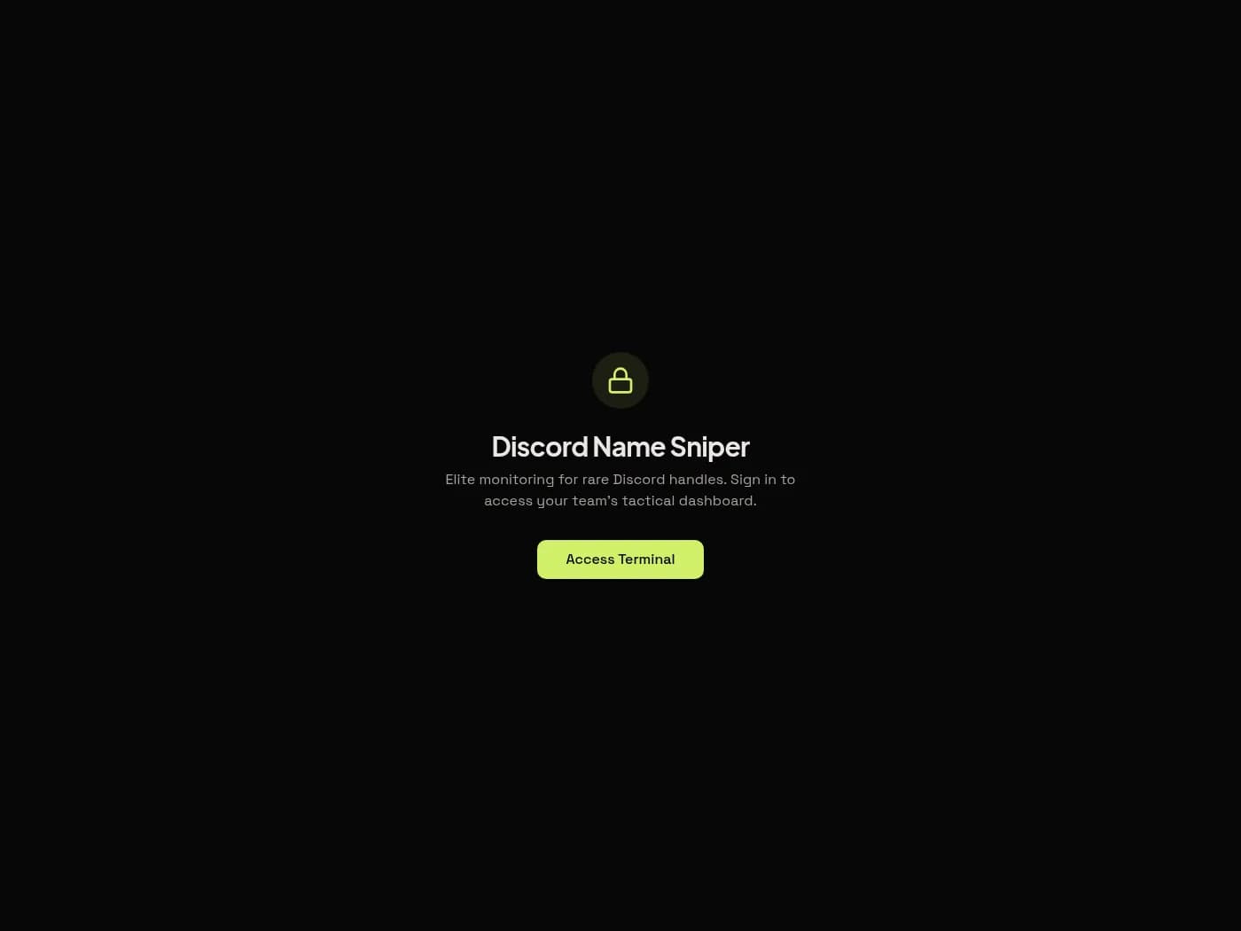Discord Name Sniper