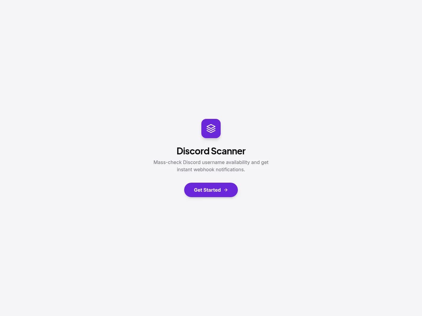 Discord Username Scanner