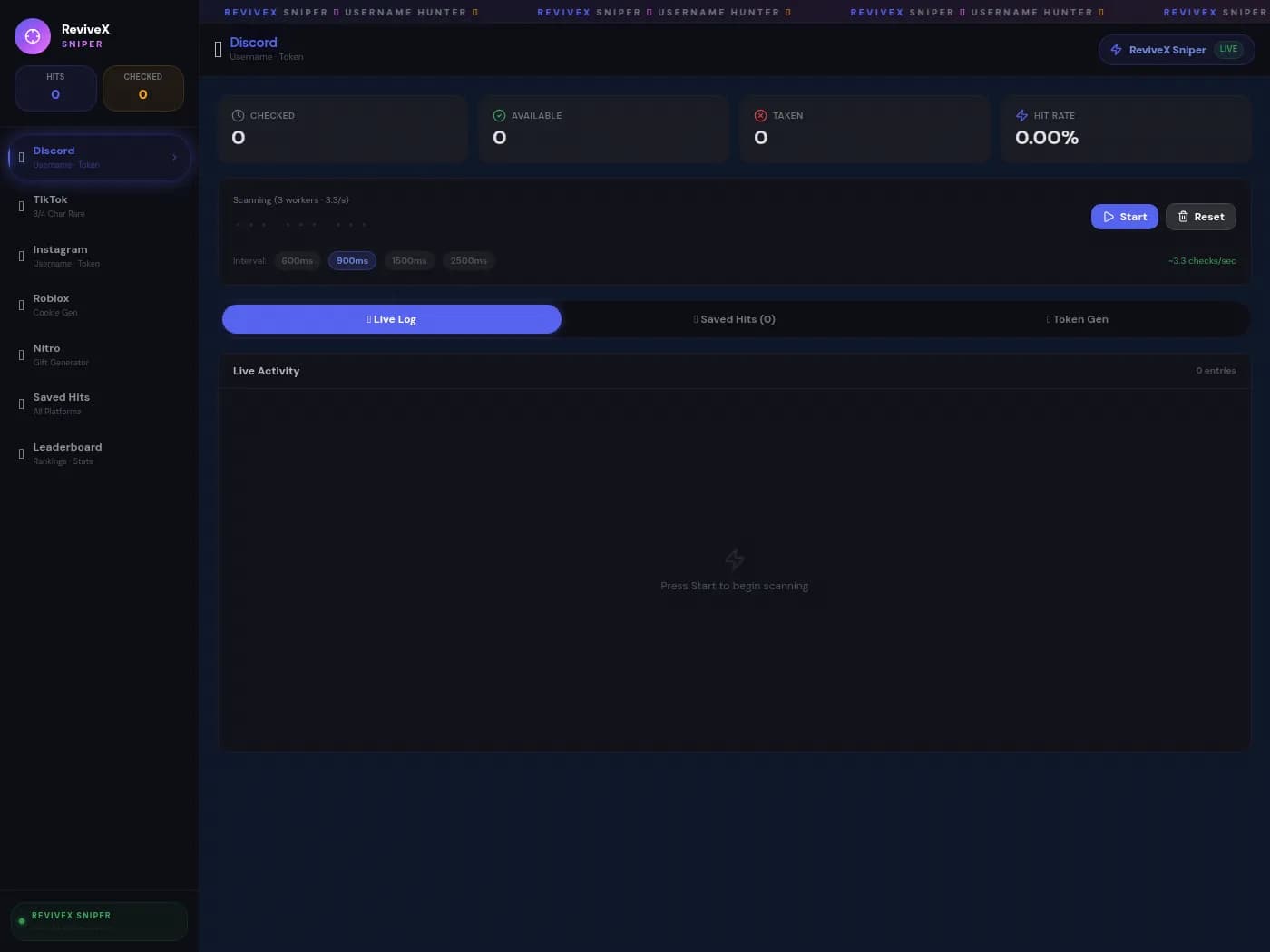 Discord Username Checker