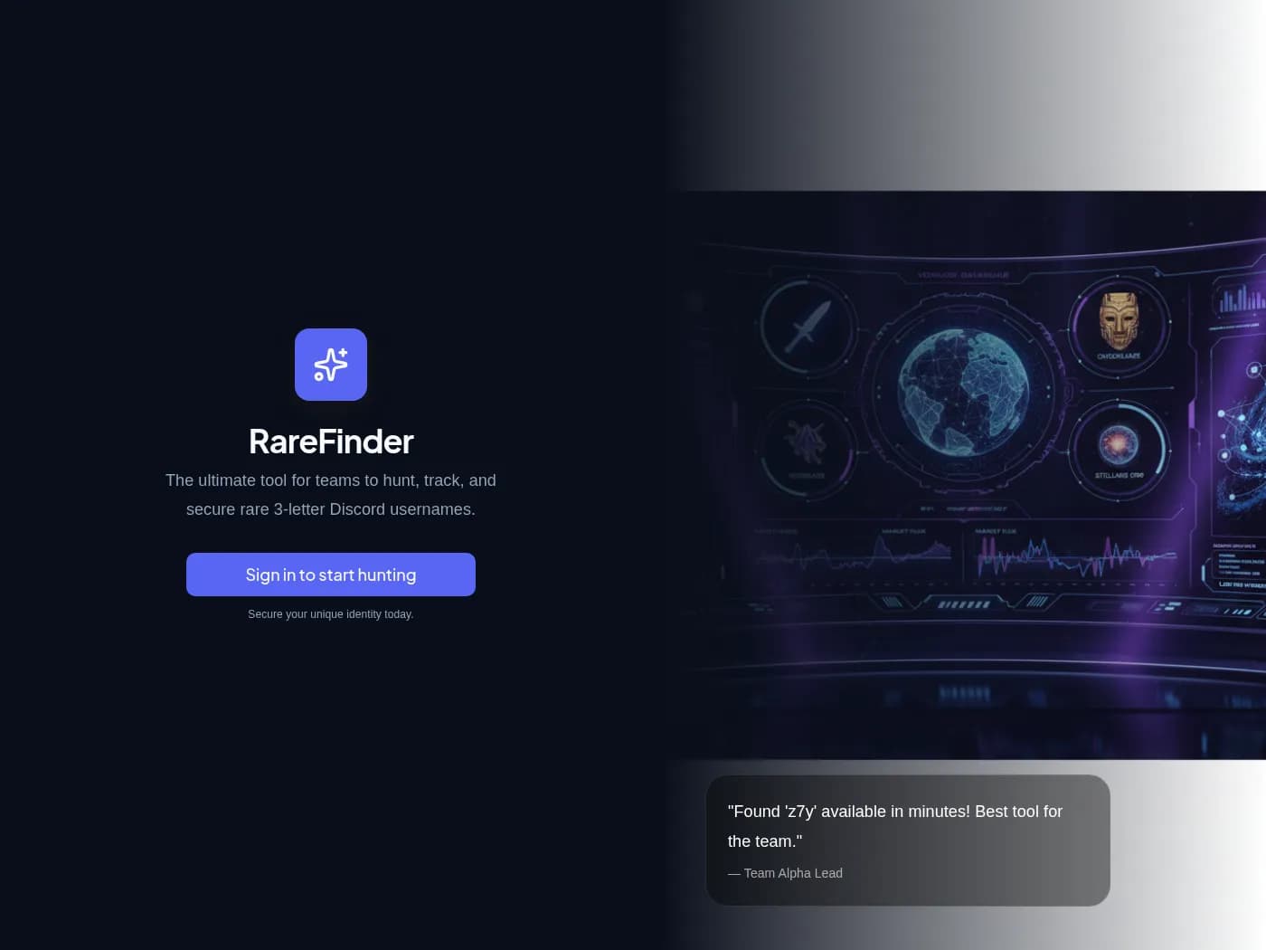 Discord 3-Letter Finder