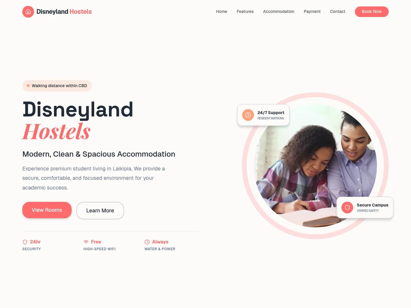 Disneyland Hostels Landing