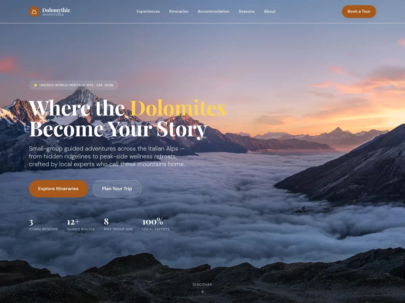 Dolomythic Adventures Site