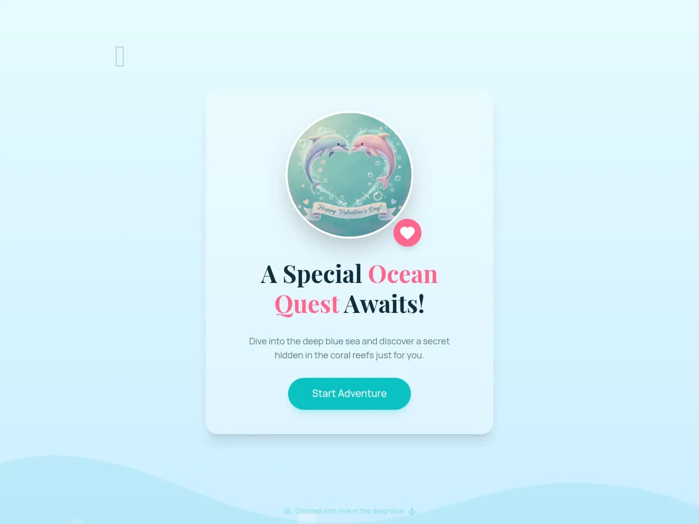 Dolphin Valentine Quest