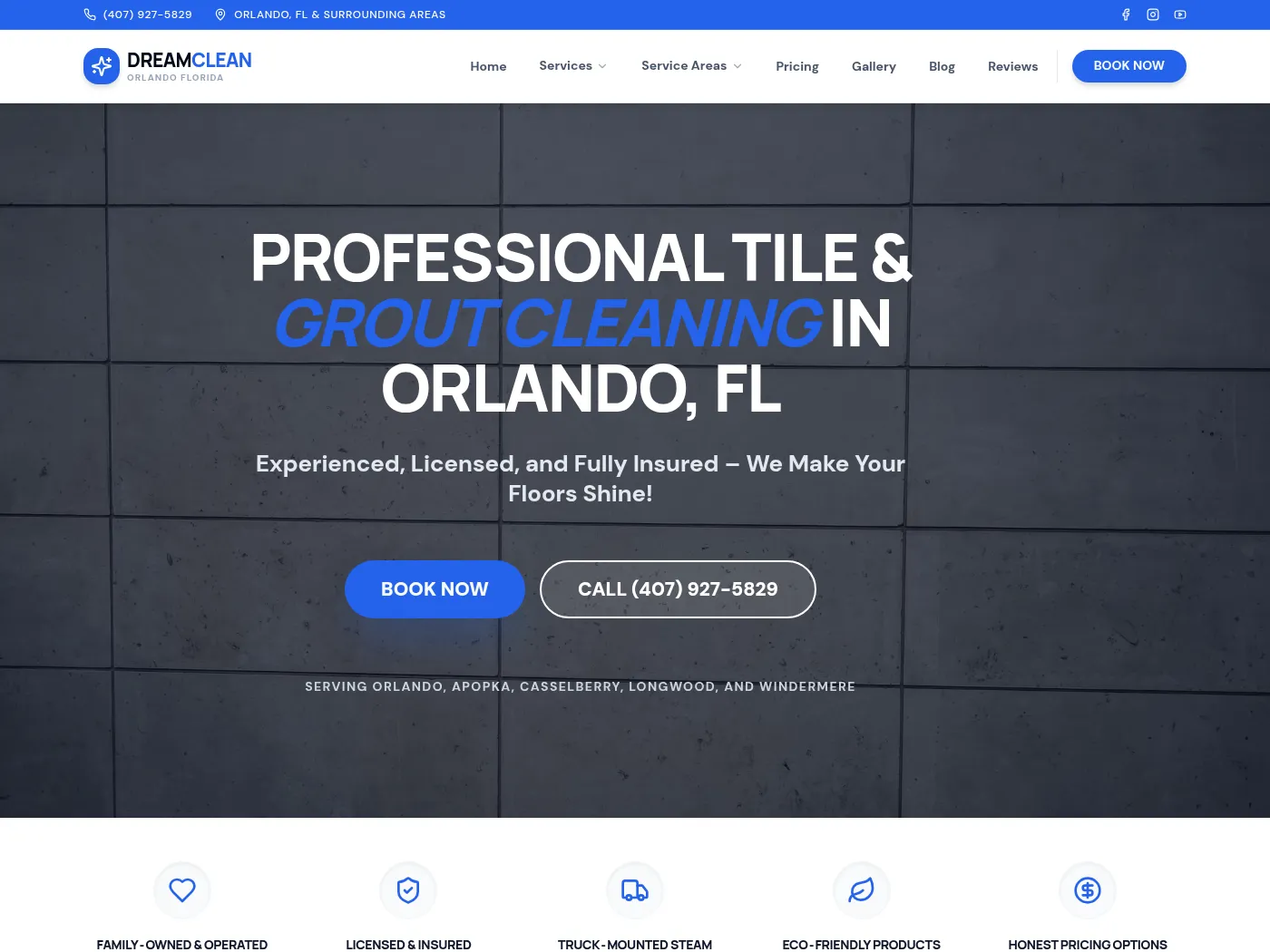 DreamClean Orlando Site
