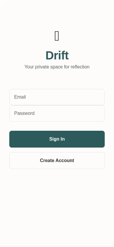 Drift Reflection App