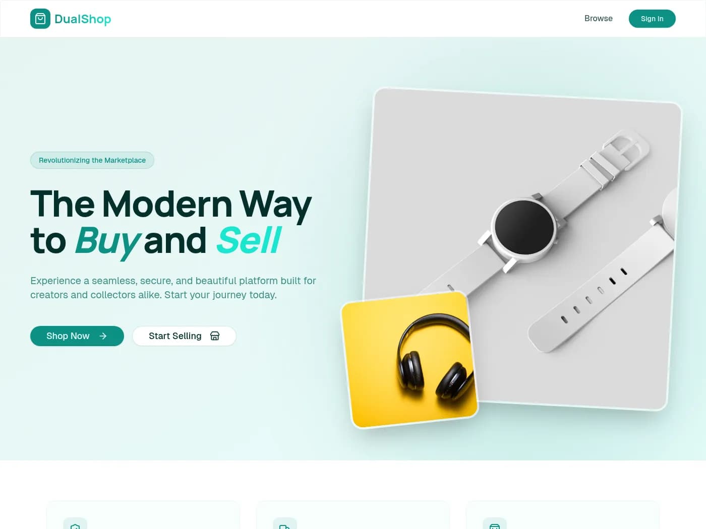 DualShop Web Portal