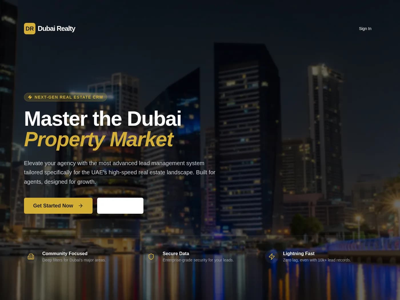 Dubai Realty Lead CRM