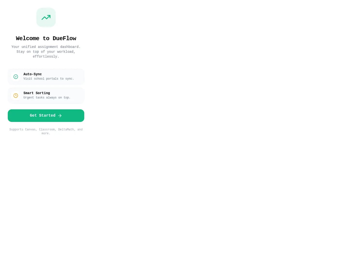 DueFlow Assignment Dashboard