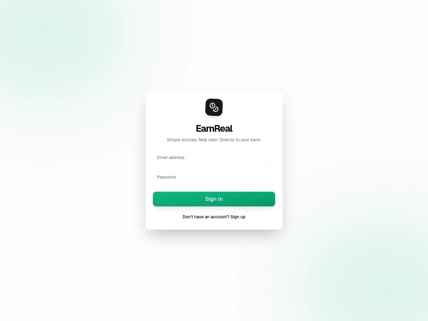 EarnReal Quiz Payouts