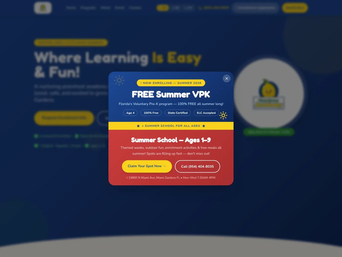 Easy Peasy Academy Site