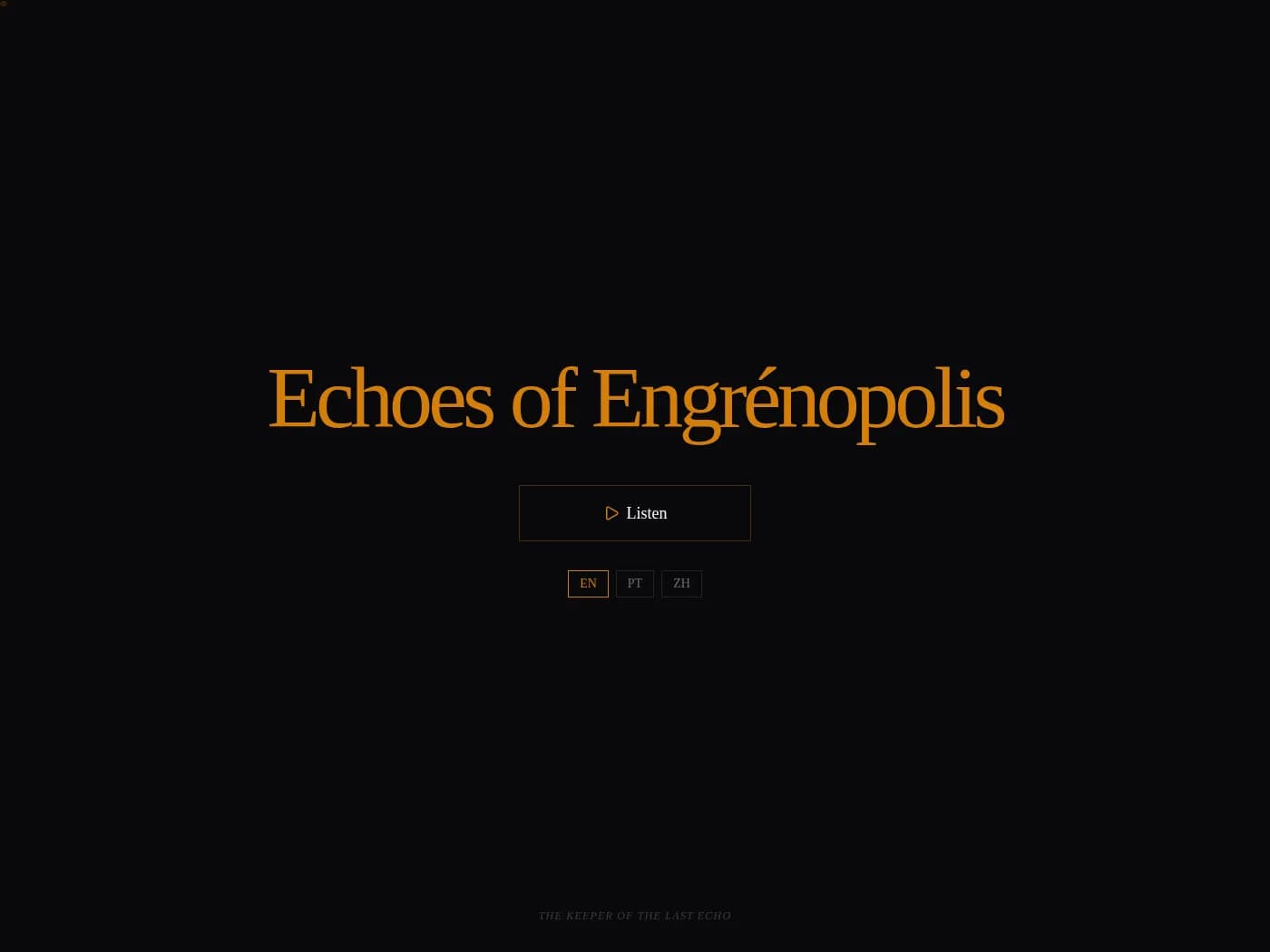 Echoes of Engrénopolis