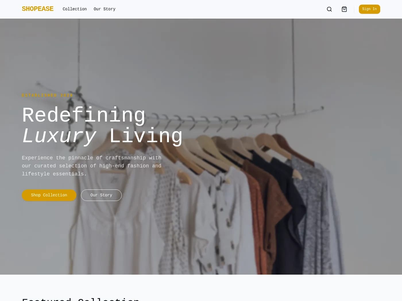 ShopEase E-Commerce
