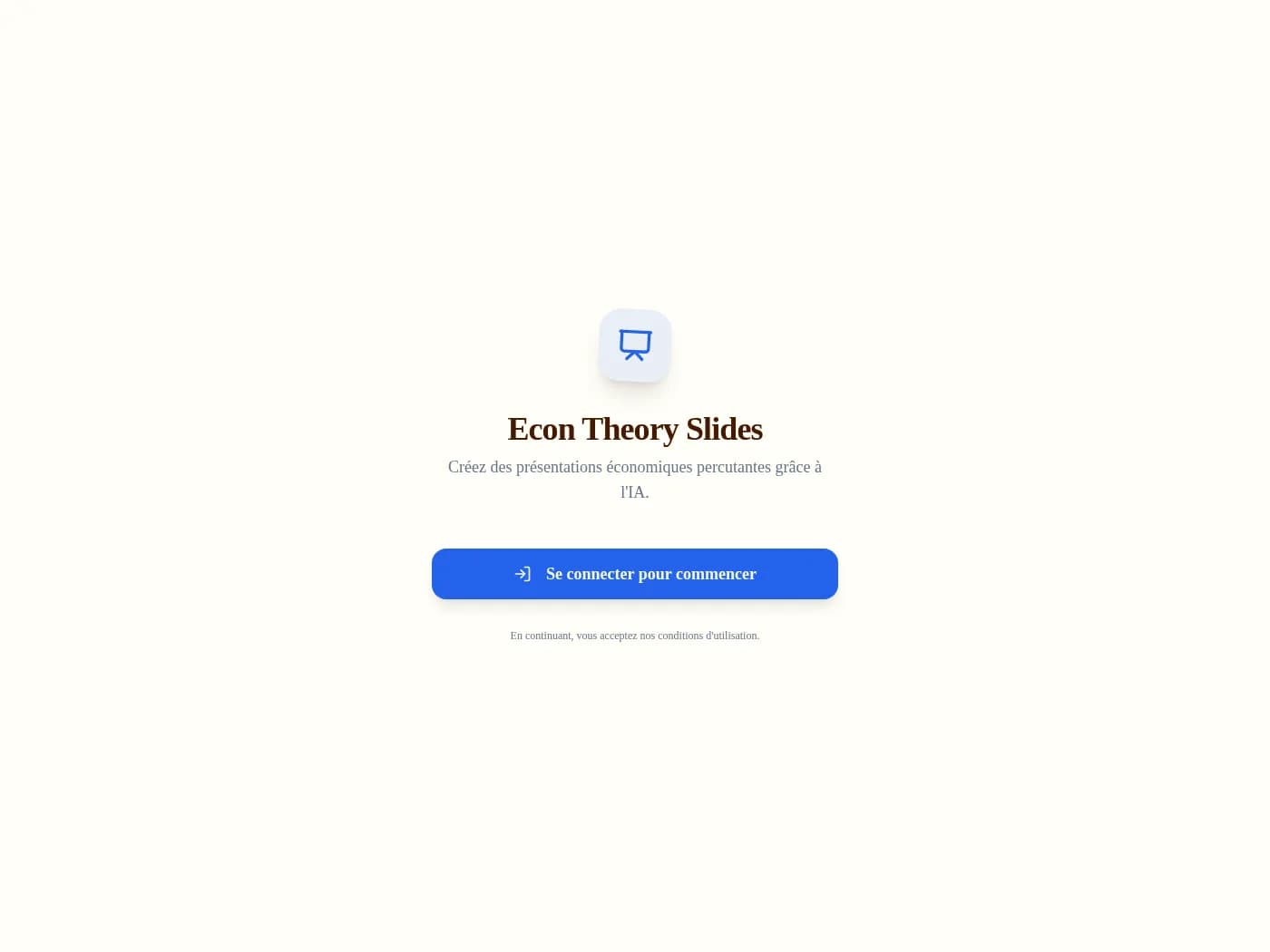 Econ Theory Slides