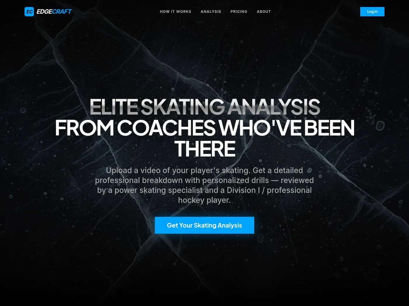 EdgeCraft Landing Page