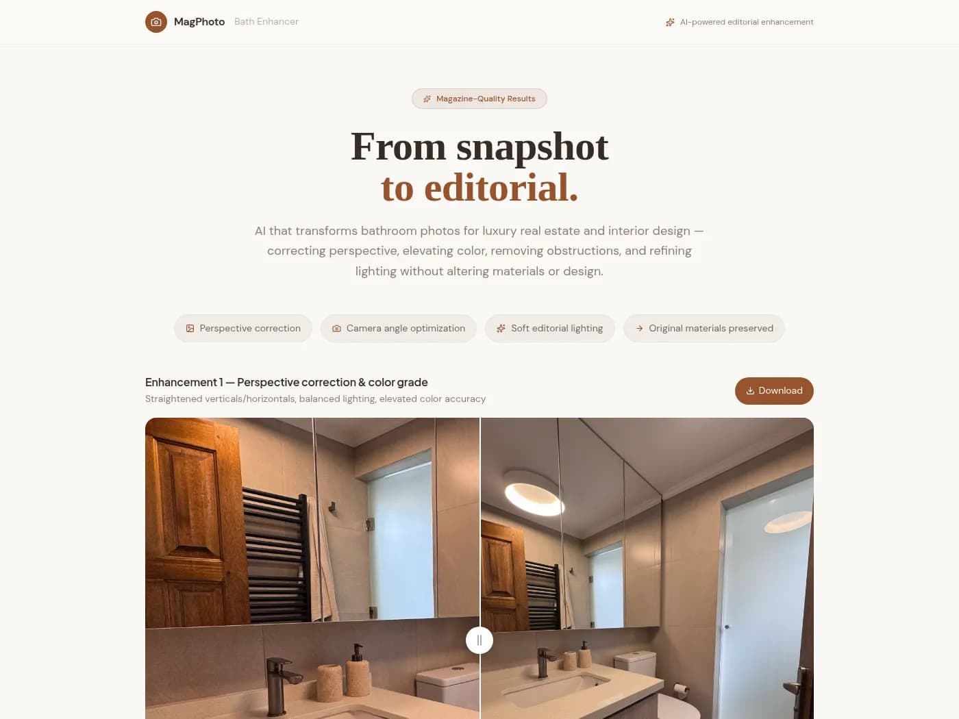 MagPhoto Bath Enhancer