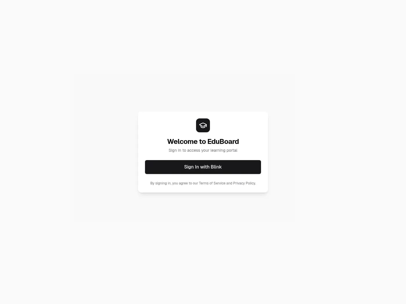 EduBoard Portal