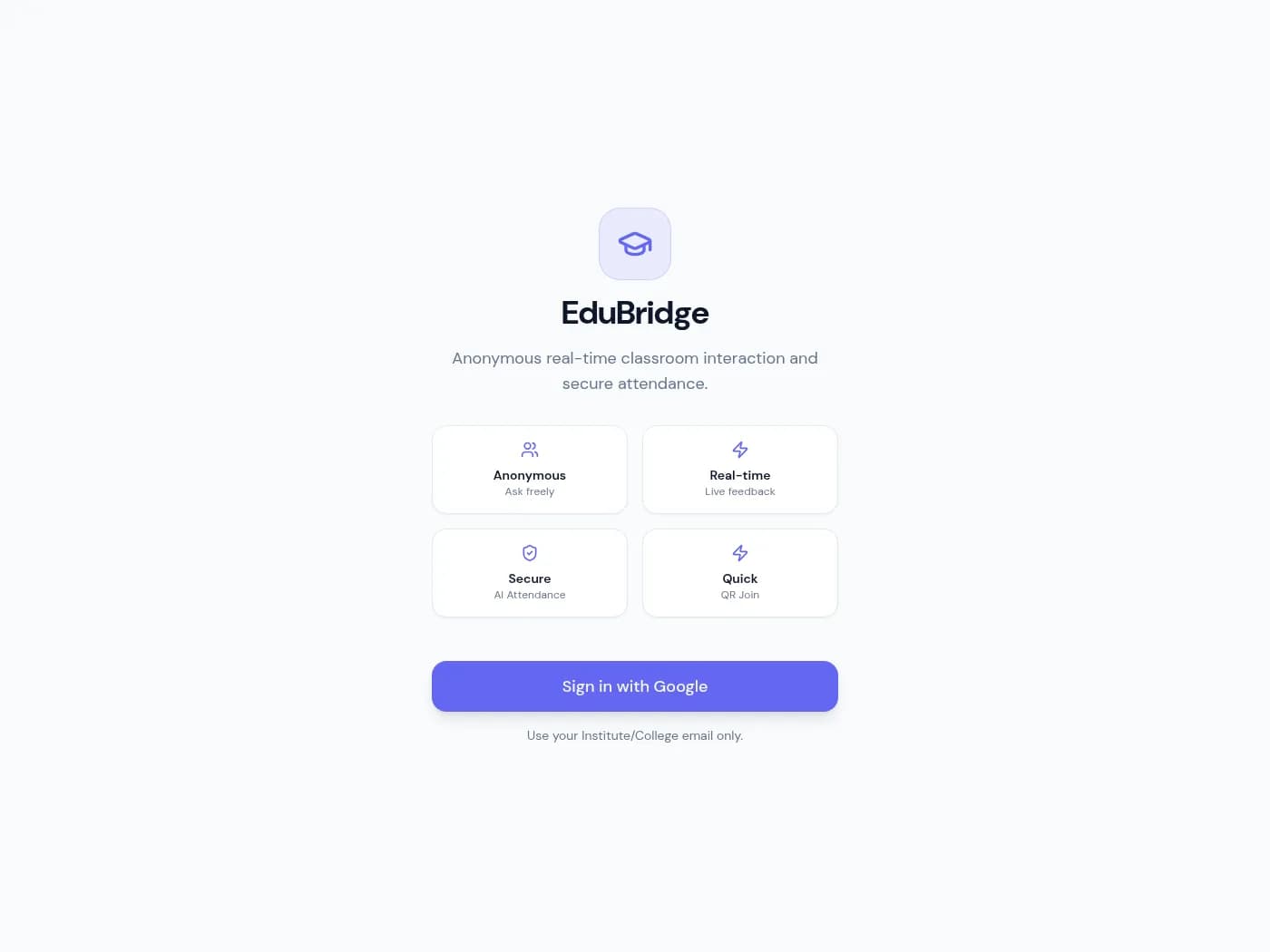 EduBridge Interactive Platform