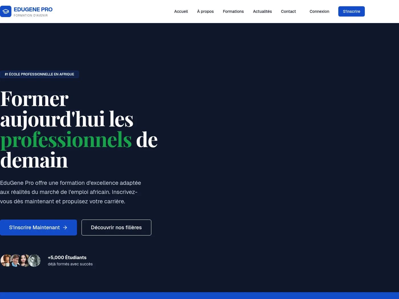 EduGene Pro Web Platform