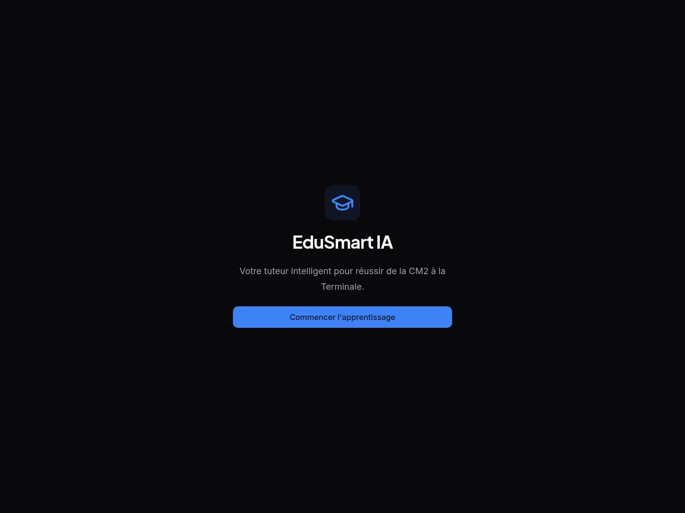 EduSmart IA Scolaire
