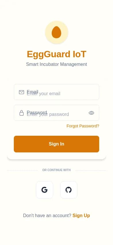 EggGuard IoT Incubator