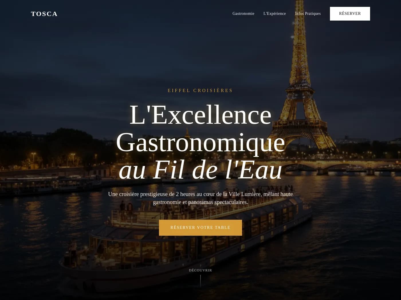 Eiffel Croisières Prestige