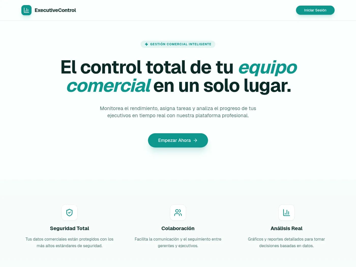 Ejecutivo Control App