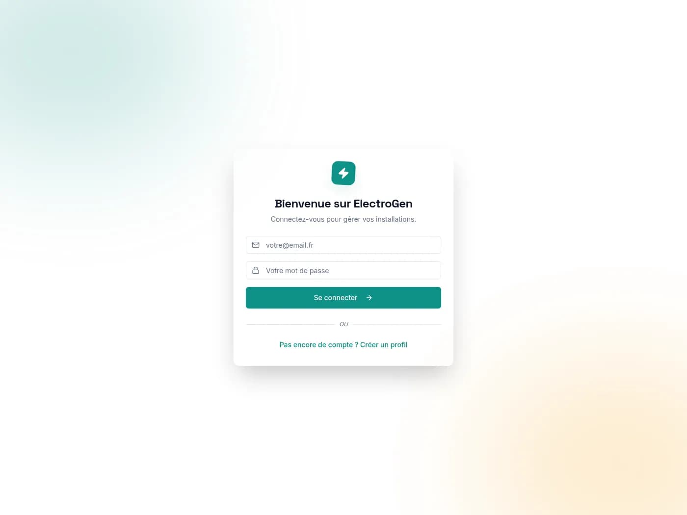 ElectroGen Setup App