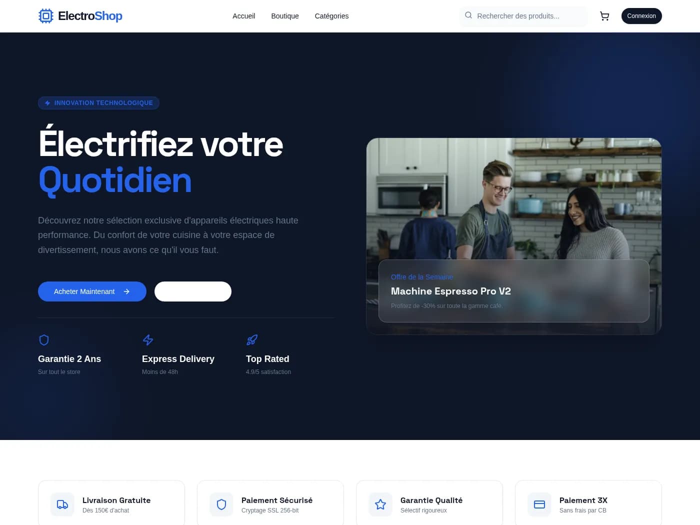 ElectroShop Webstore