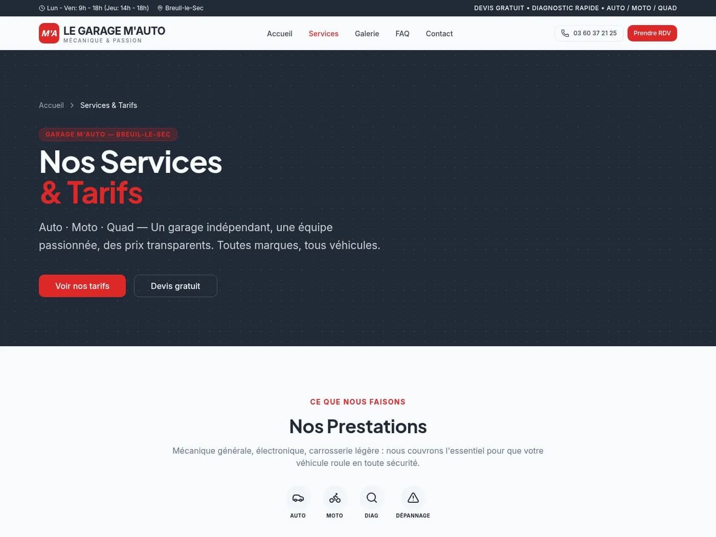 Elementor Editable Webpage