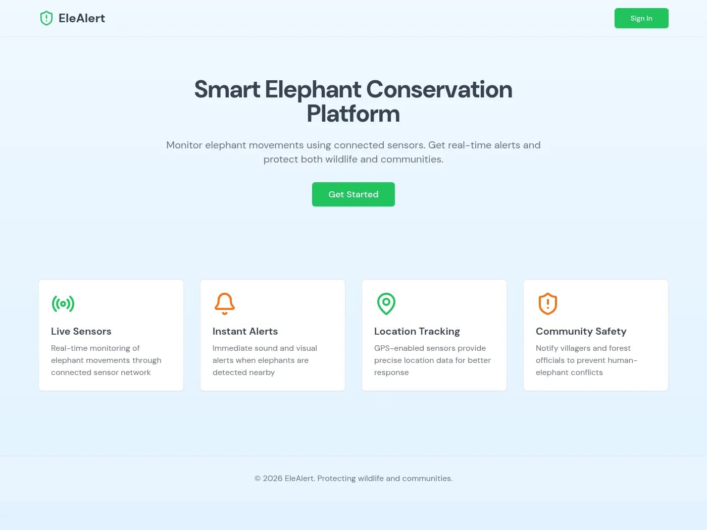 EleAlert Dashboard