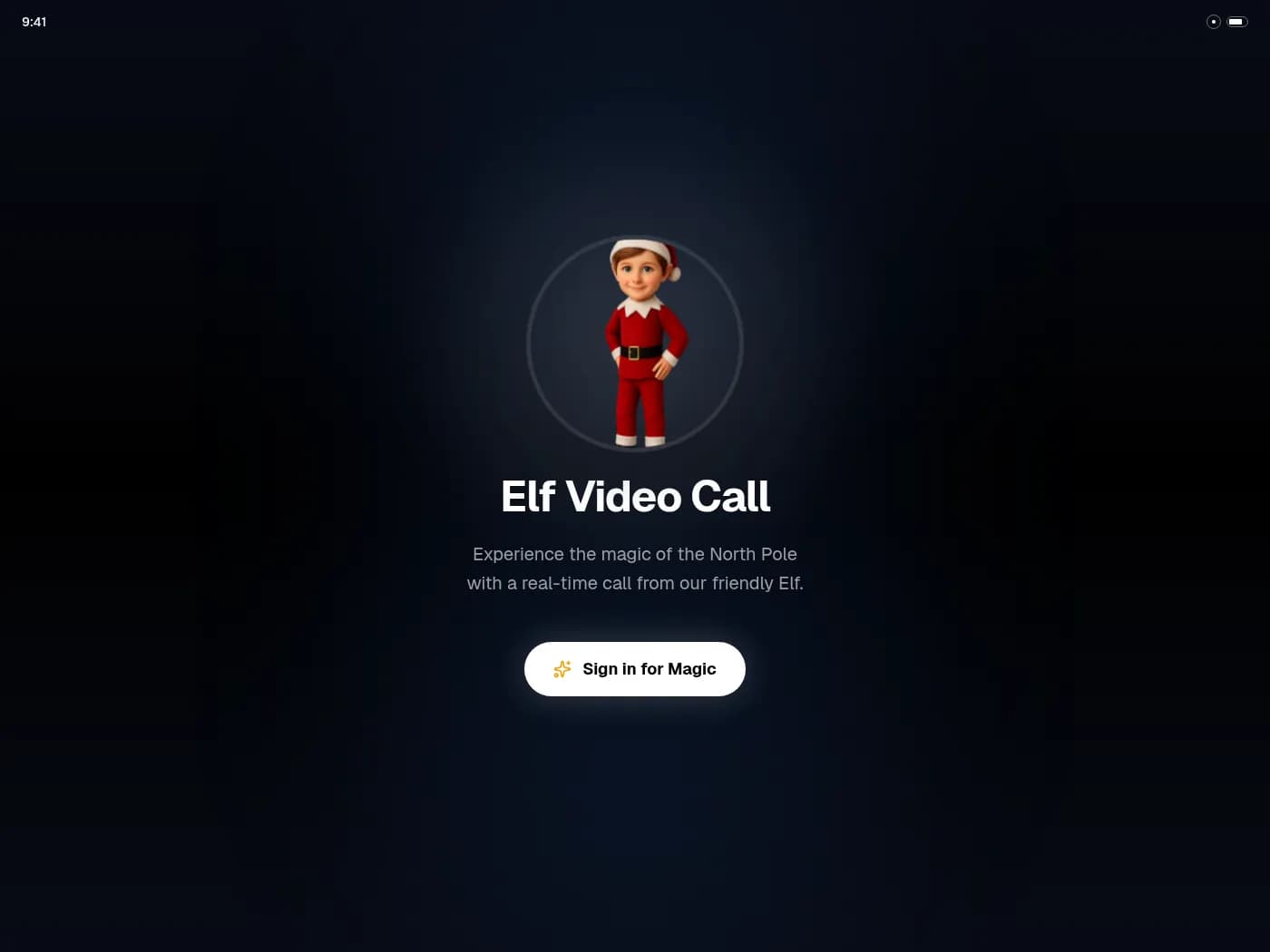 Elf Video Call Experience
