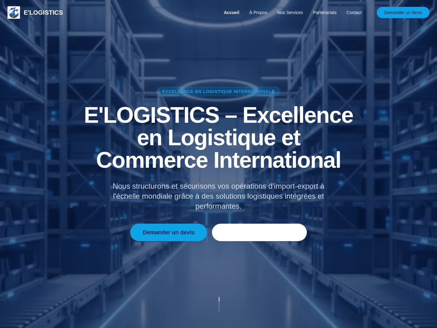 E’LOGISTICS Corporate Site