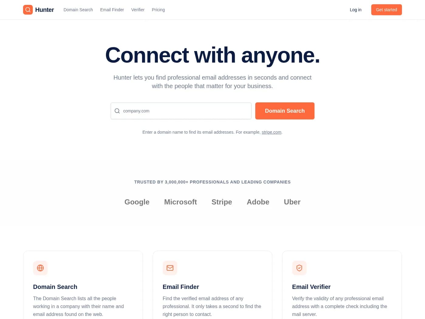 Email Hunter Clone