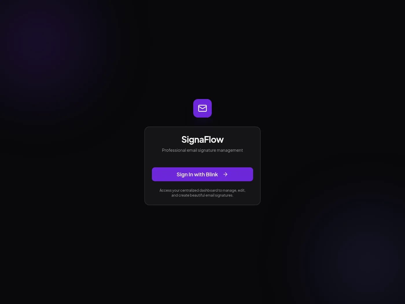 SignaFlow Admin Dashboard