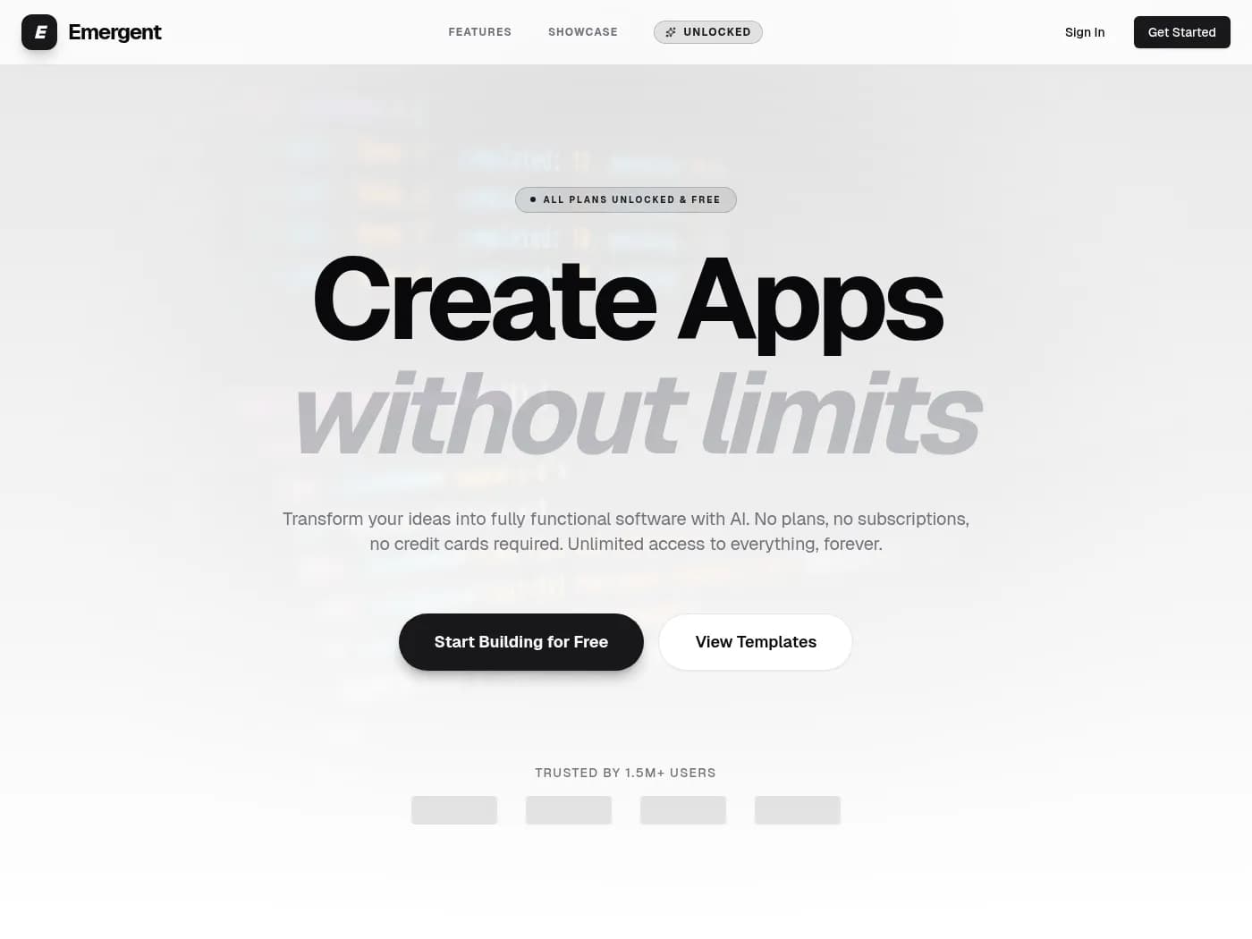 Emergent Free Access