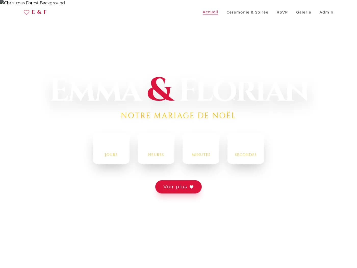 Emma & Florian Christmas Wedding