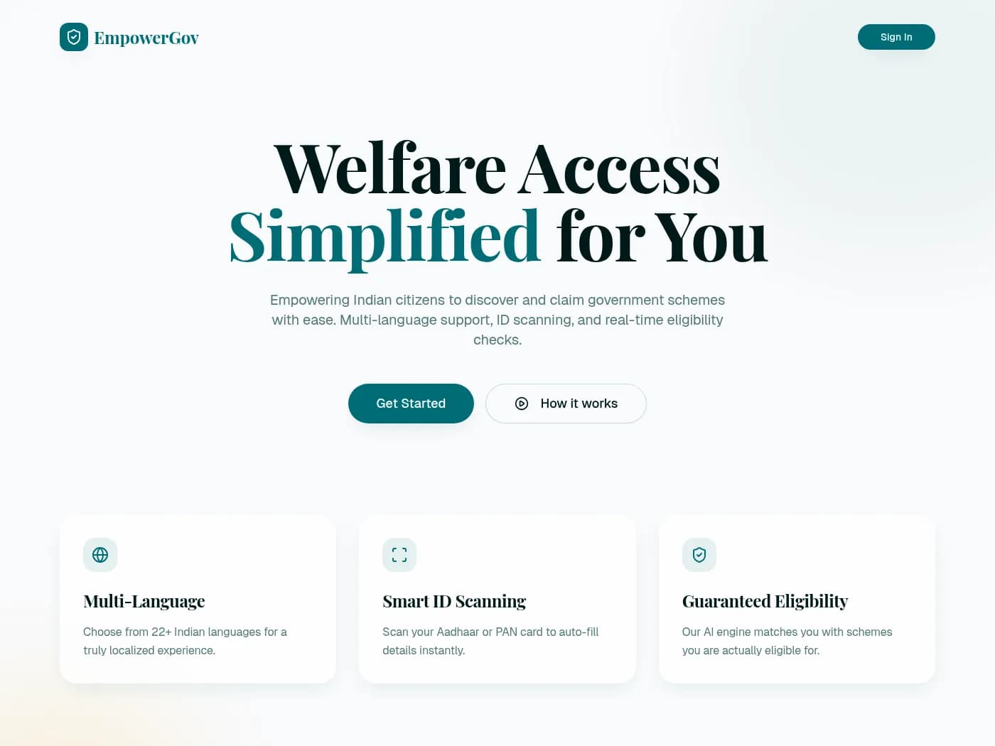 EmpowerGov Welfare Guide