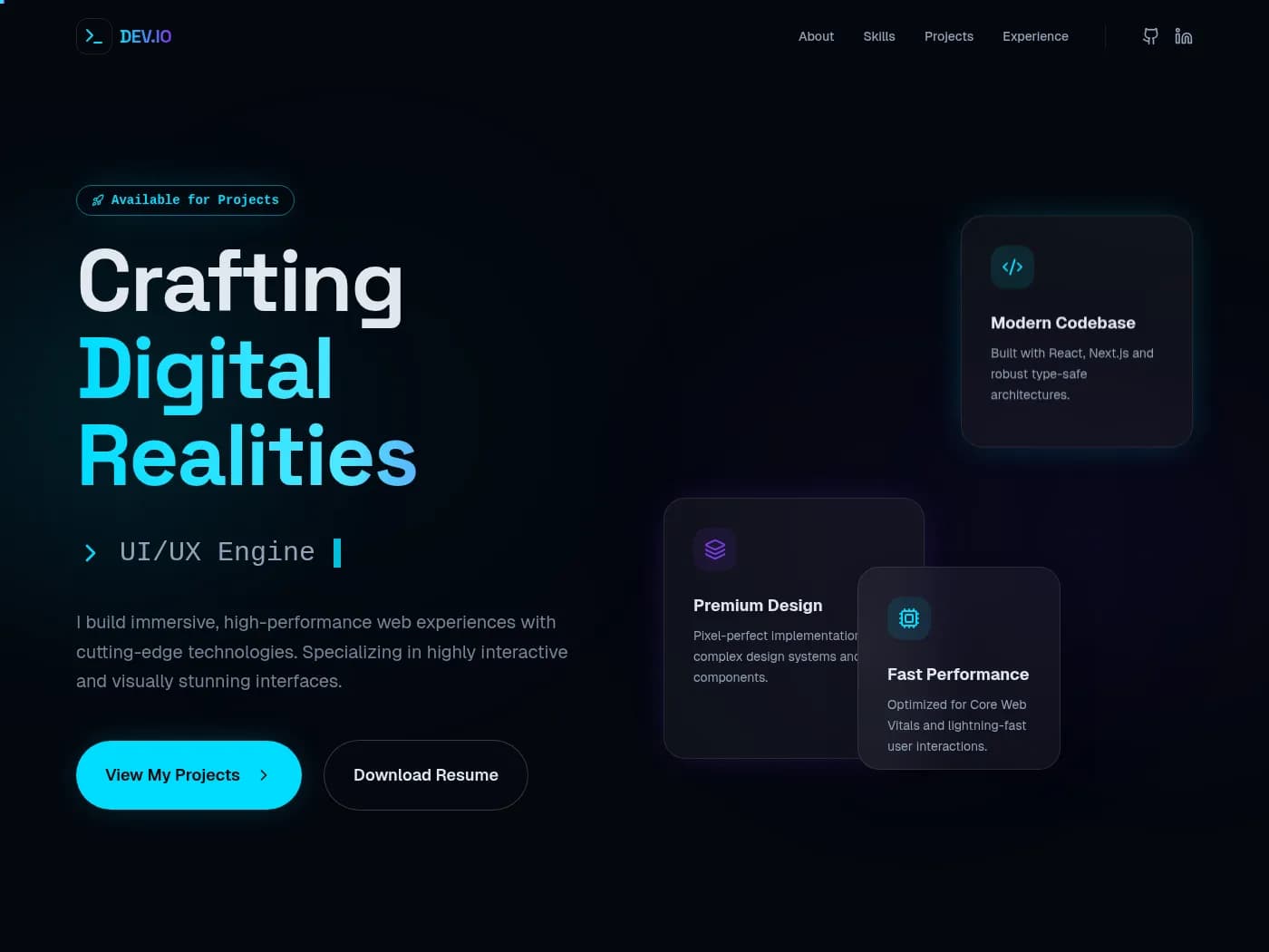 Devfolio Showcase