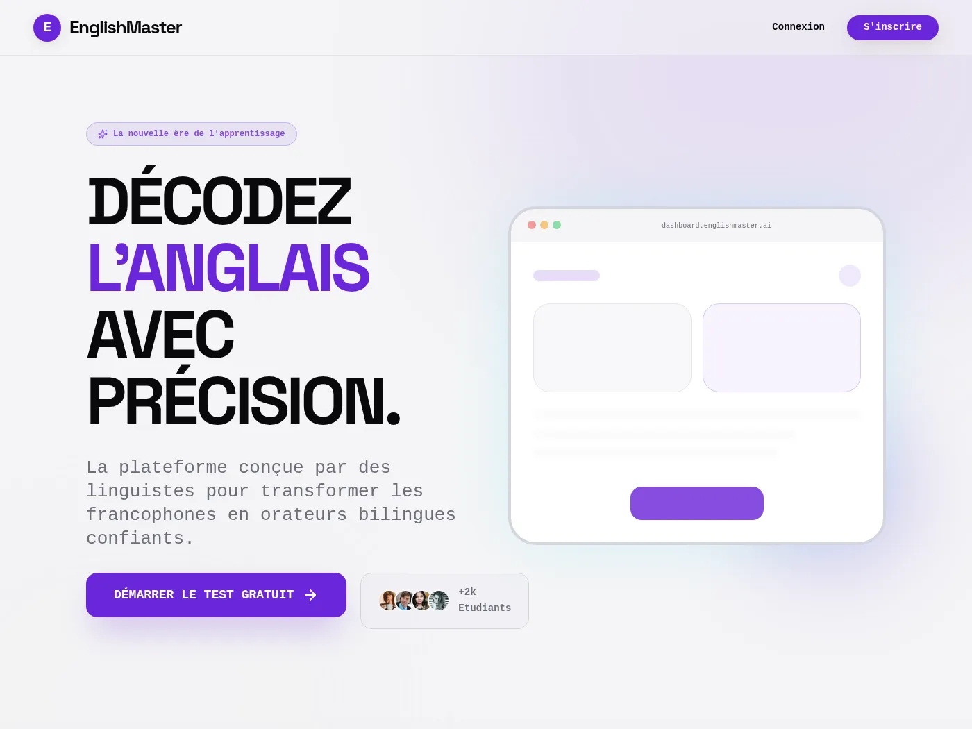 EnglishMaster Web App