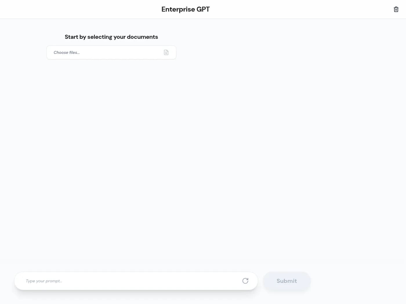 Enterprise GPT Chat