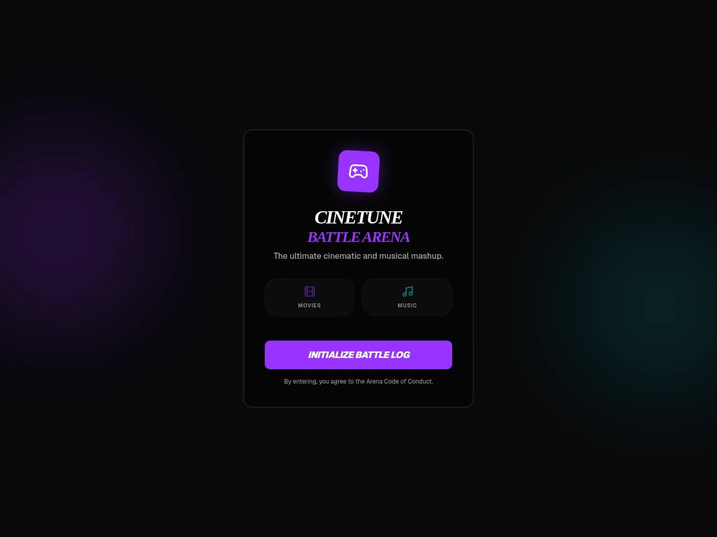 CineTune Battle Arena