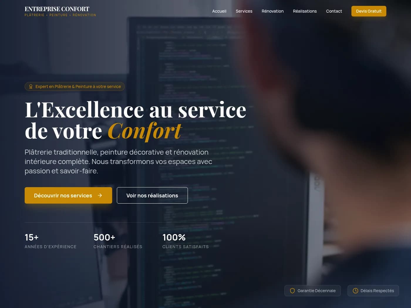Entreprise Confort Web