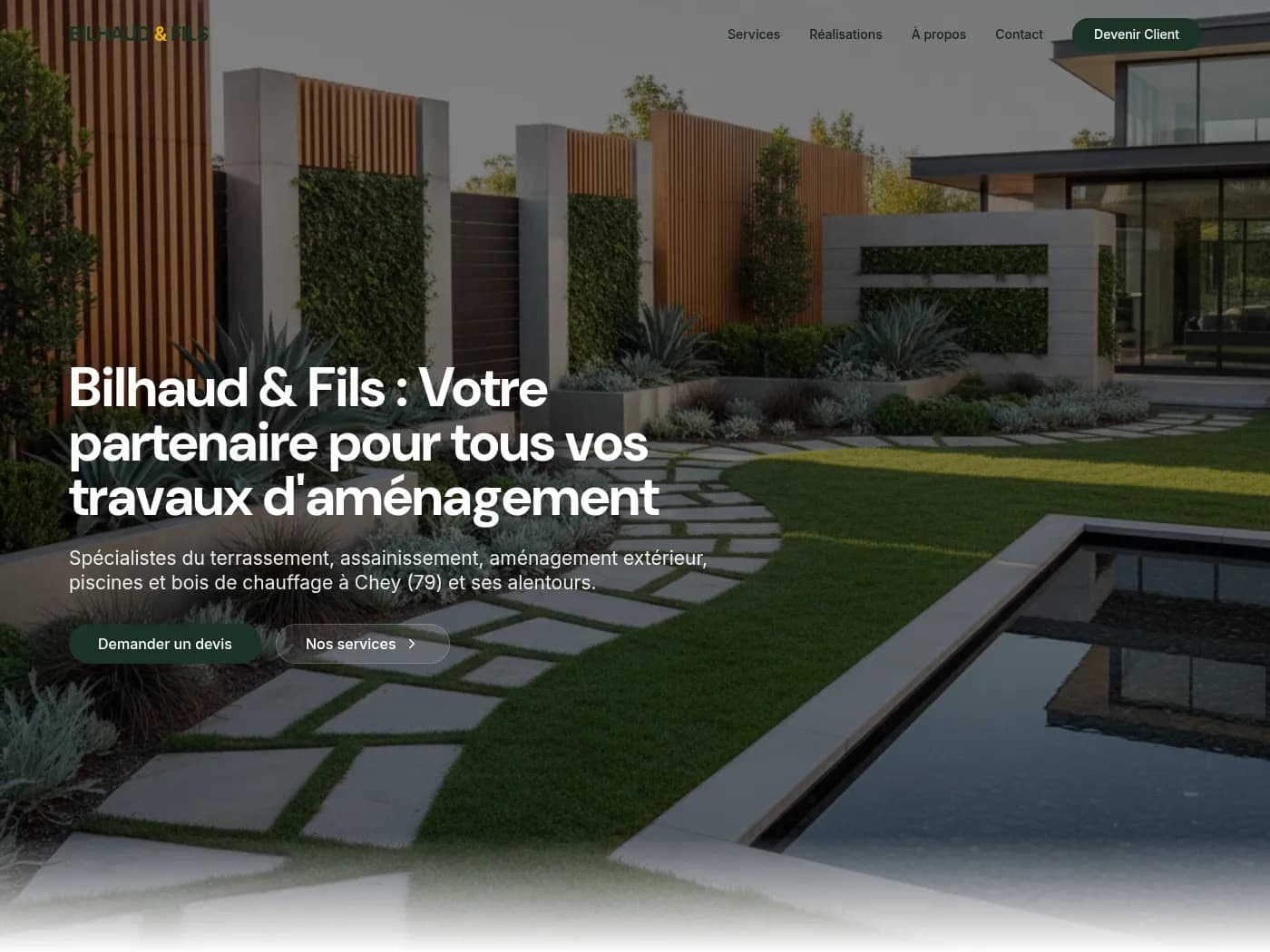 Bilhaud & Fils Web