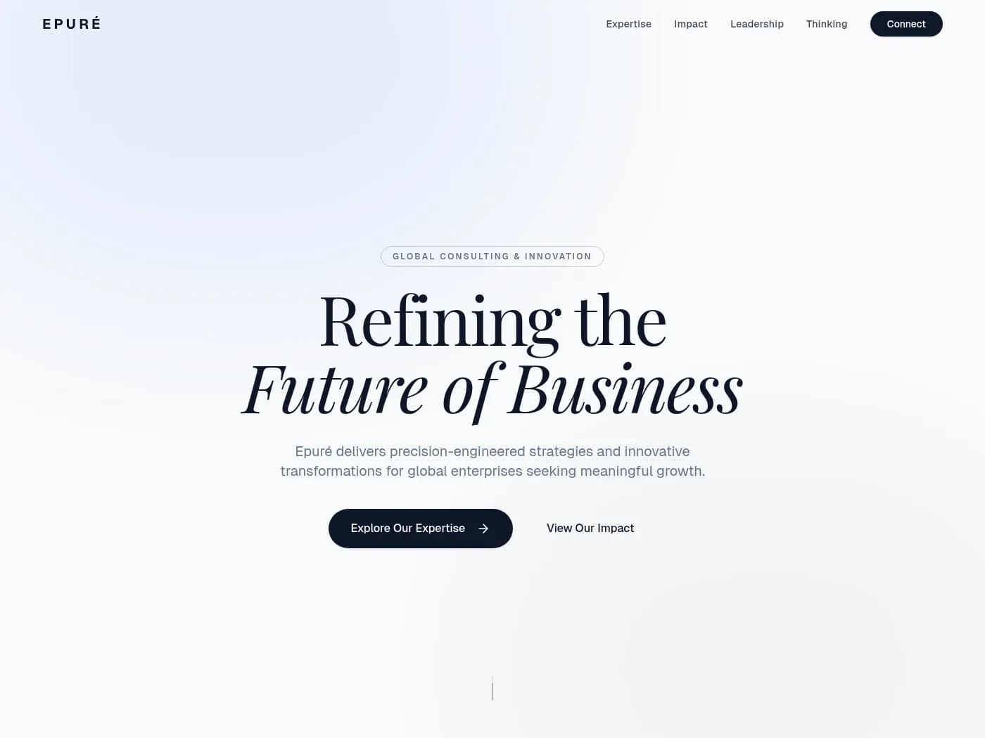 Epuré Motion Homepage