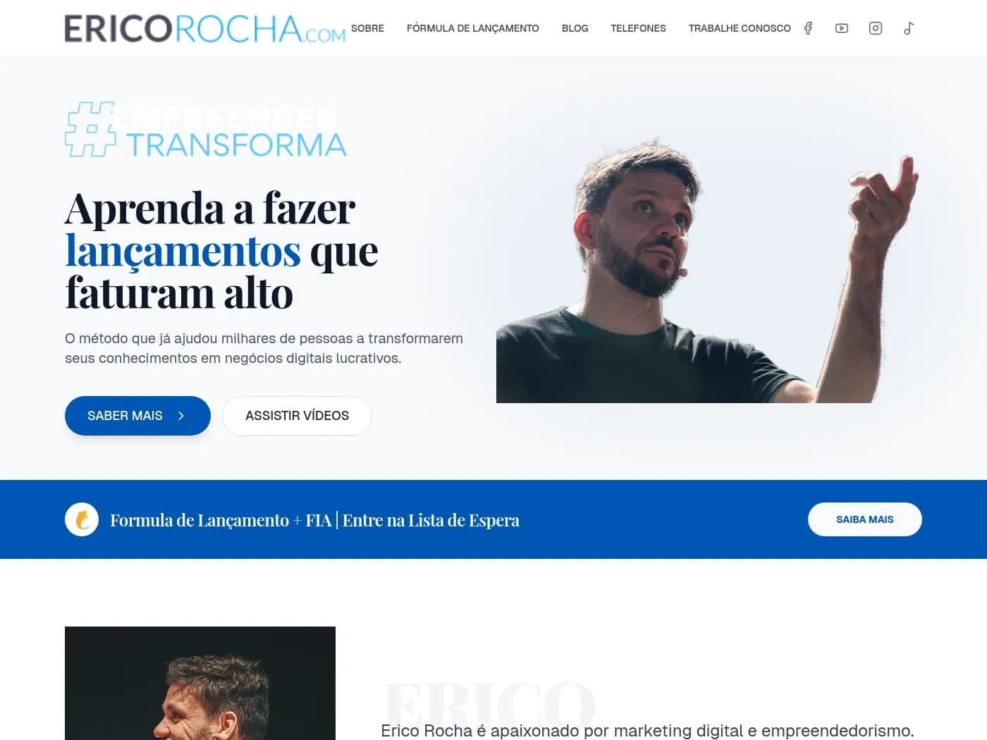 Erico Rocha Site Clone