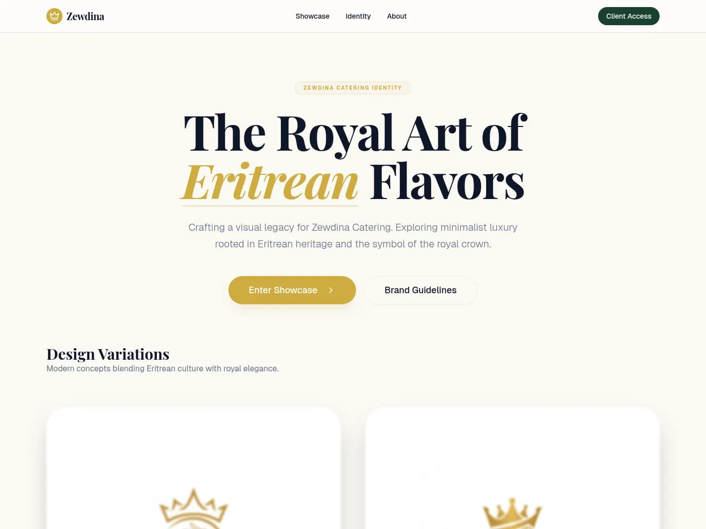 Eritrean Catering Logo