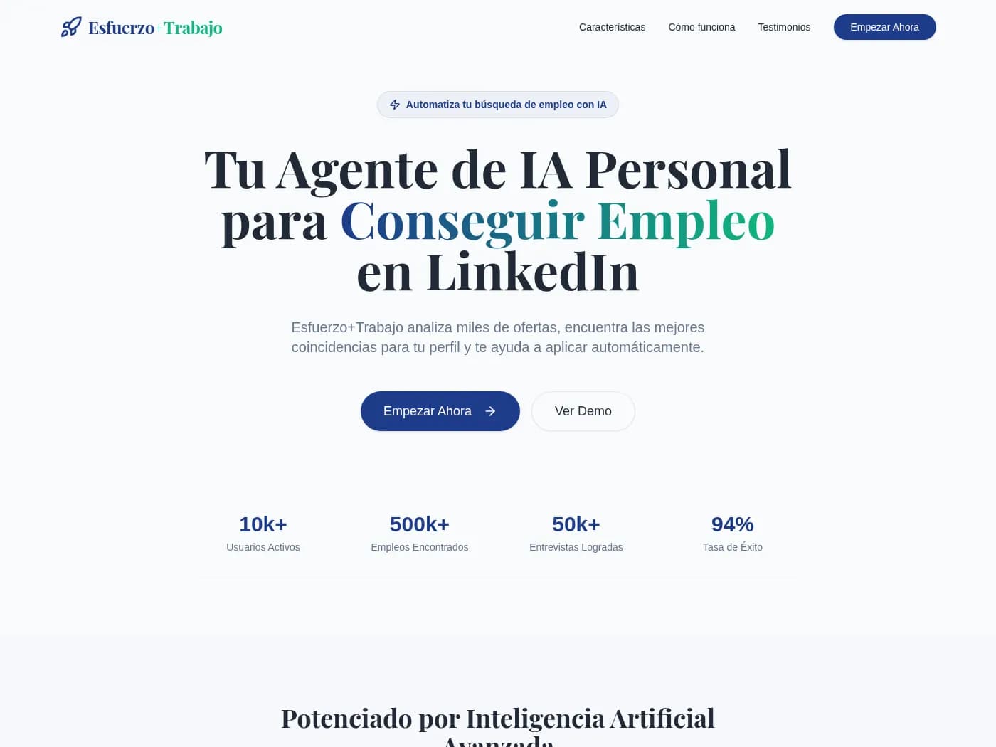 Esfuerzo+Trabajo AI Agent